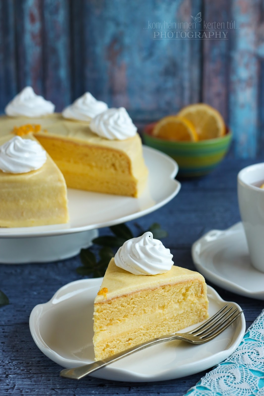 ...konyhán innen - kerten túl...: Citromtorta