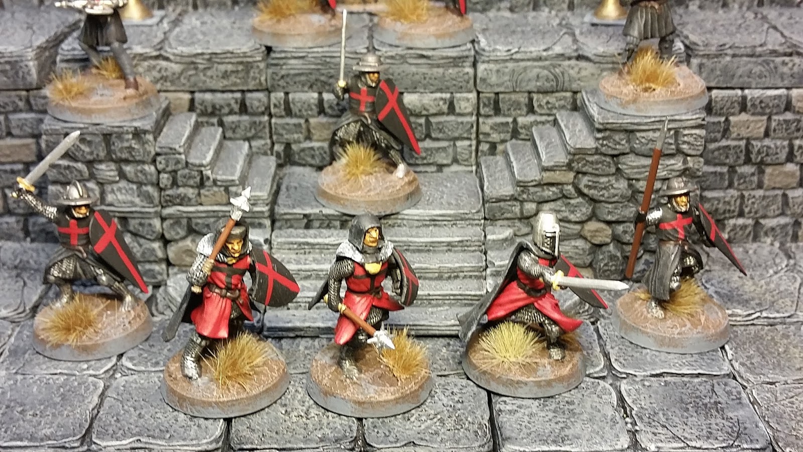 Xin's Lair: Frostgrave, 8 Player convention game, The Good Guys