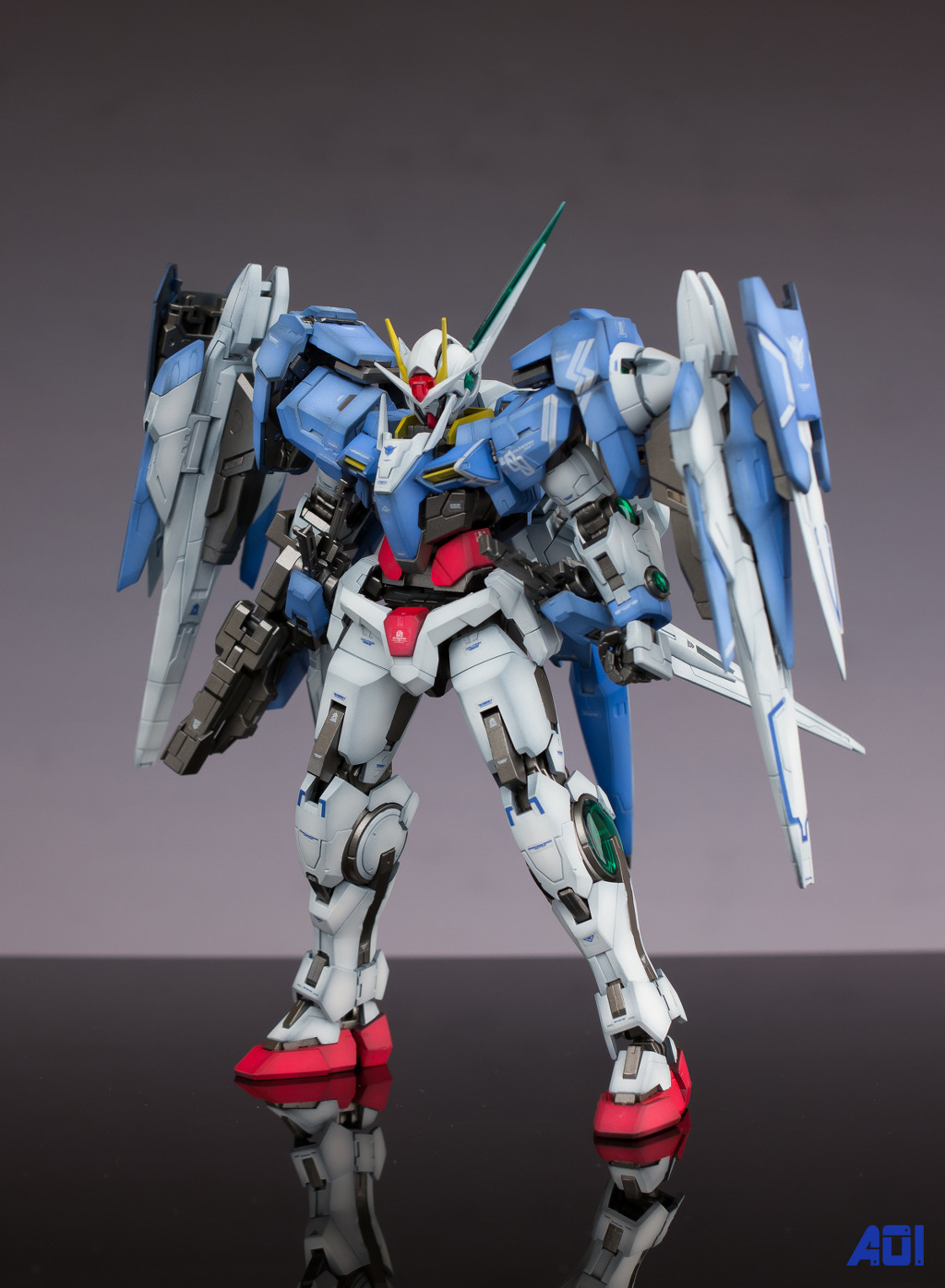 GUNDAM GUY: RG 1/144 00 Raiser - Customized Build
