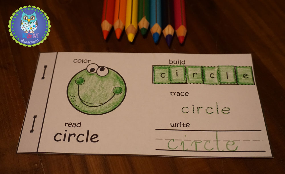 KM Classroom: 2D Shapes Flip Book