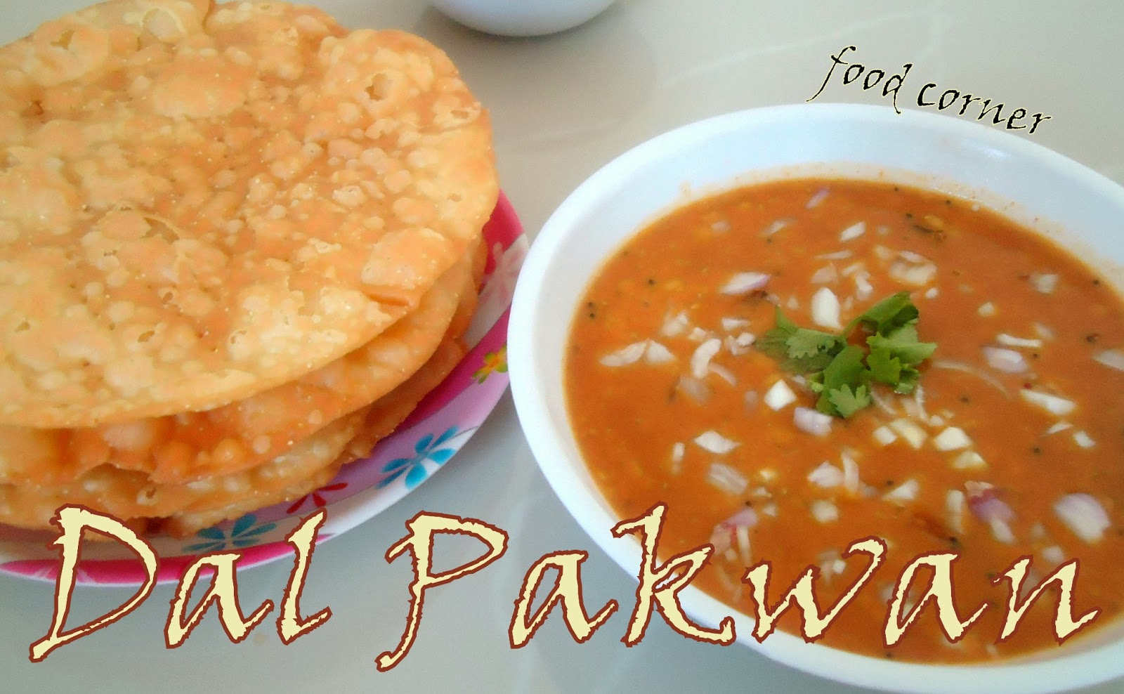 Dal Pakwan Recipe | Sindhi Breakfast Recipe ~ Kiran's Food corner