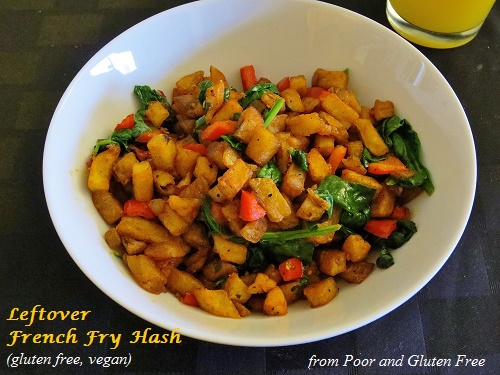 Poor and Gluten Free (with Oral Allergy Syndrome): Leftover French Fry ...