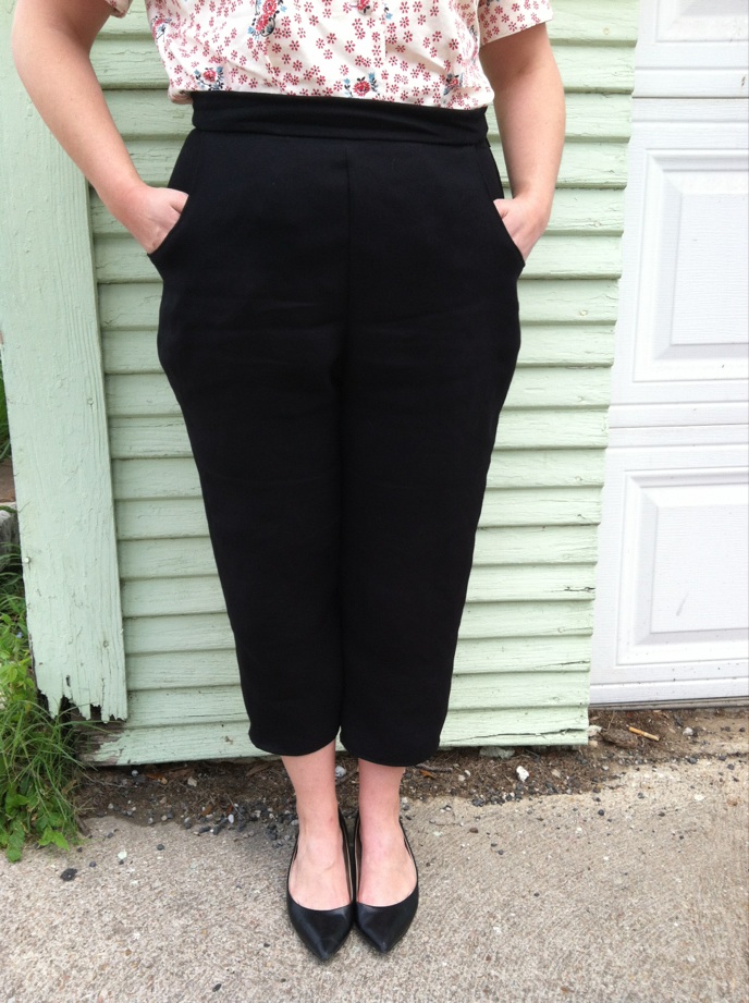 Butterick Misses' Top and Jeans 5895 pattern review by rosiewednesday