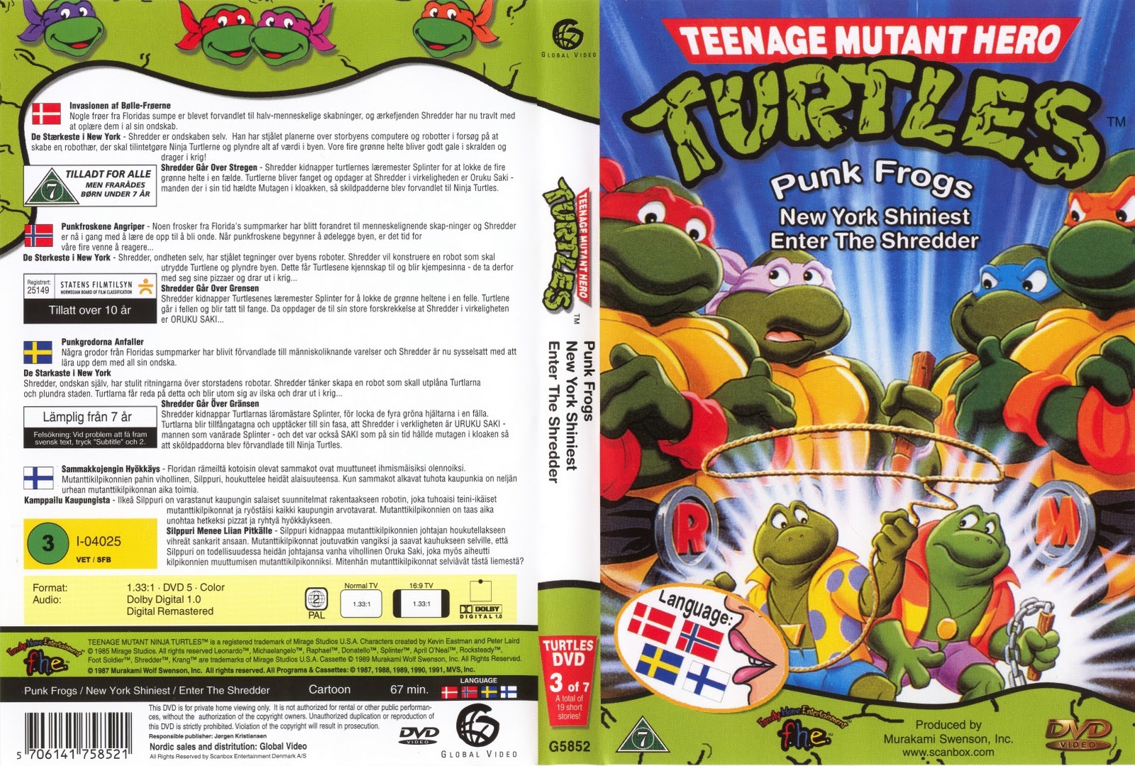 squer's TMNT Collection: 200? NORDIC TMHT DVD COLLECTION