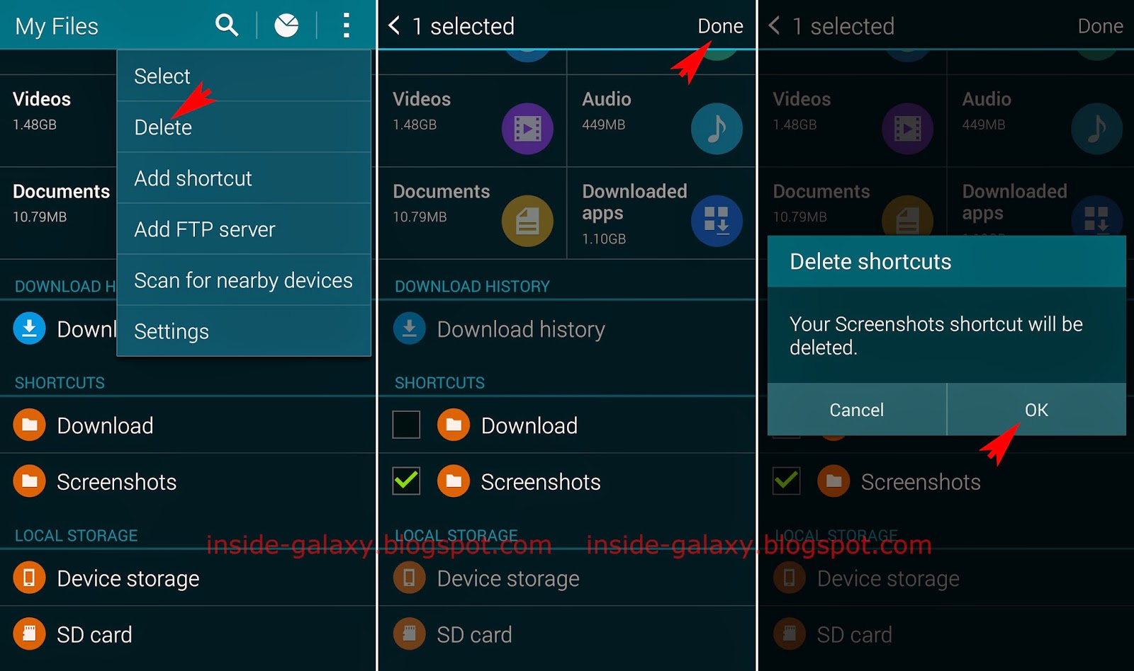 Inside Galaxy: Samsung Galaxy S5: How to Rename or Delete a Folder ...