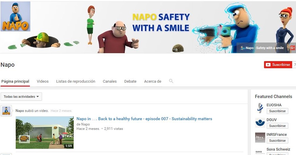 Informática y Docencia: Napo, Seguridad Industrial