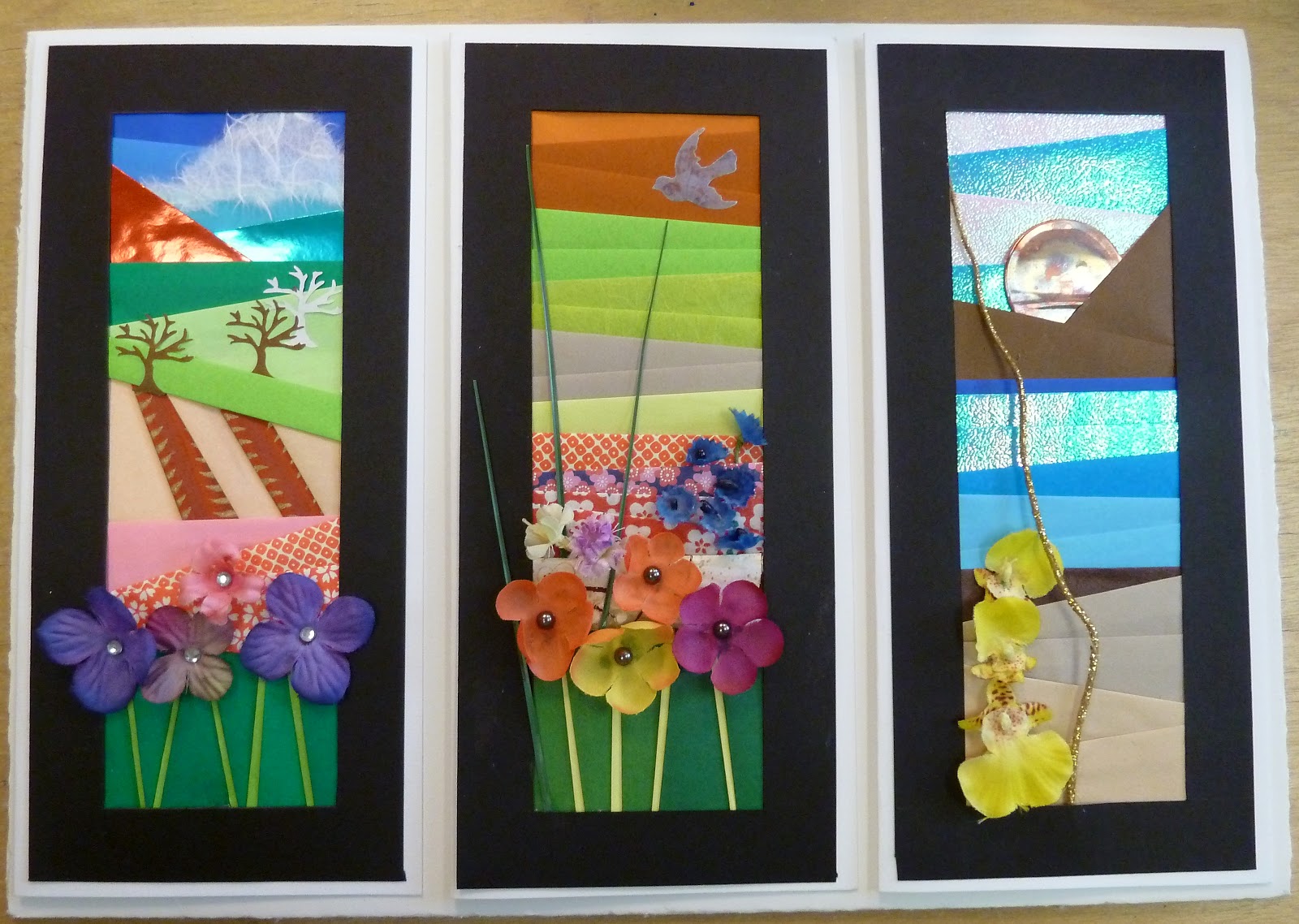 Bella Carta at Art 'n Soul: Layered Paper Landscapes by Art 'n Soul ...