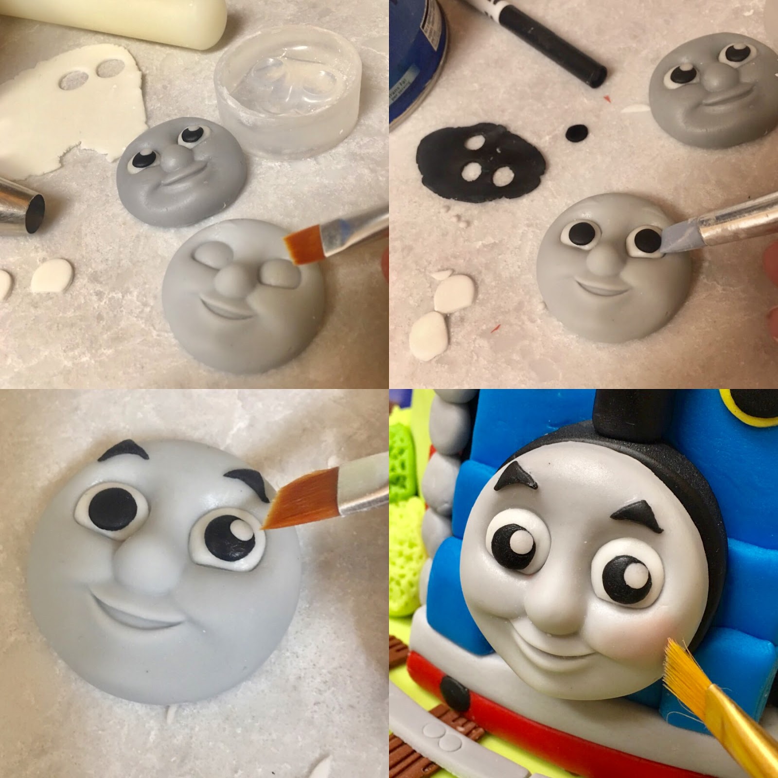 Thomas The Train Face Template