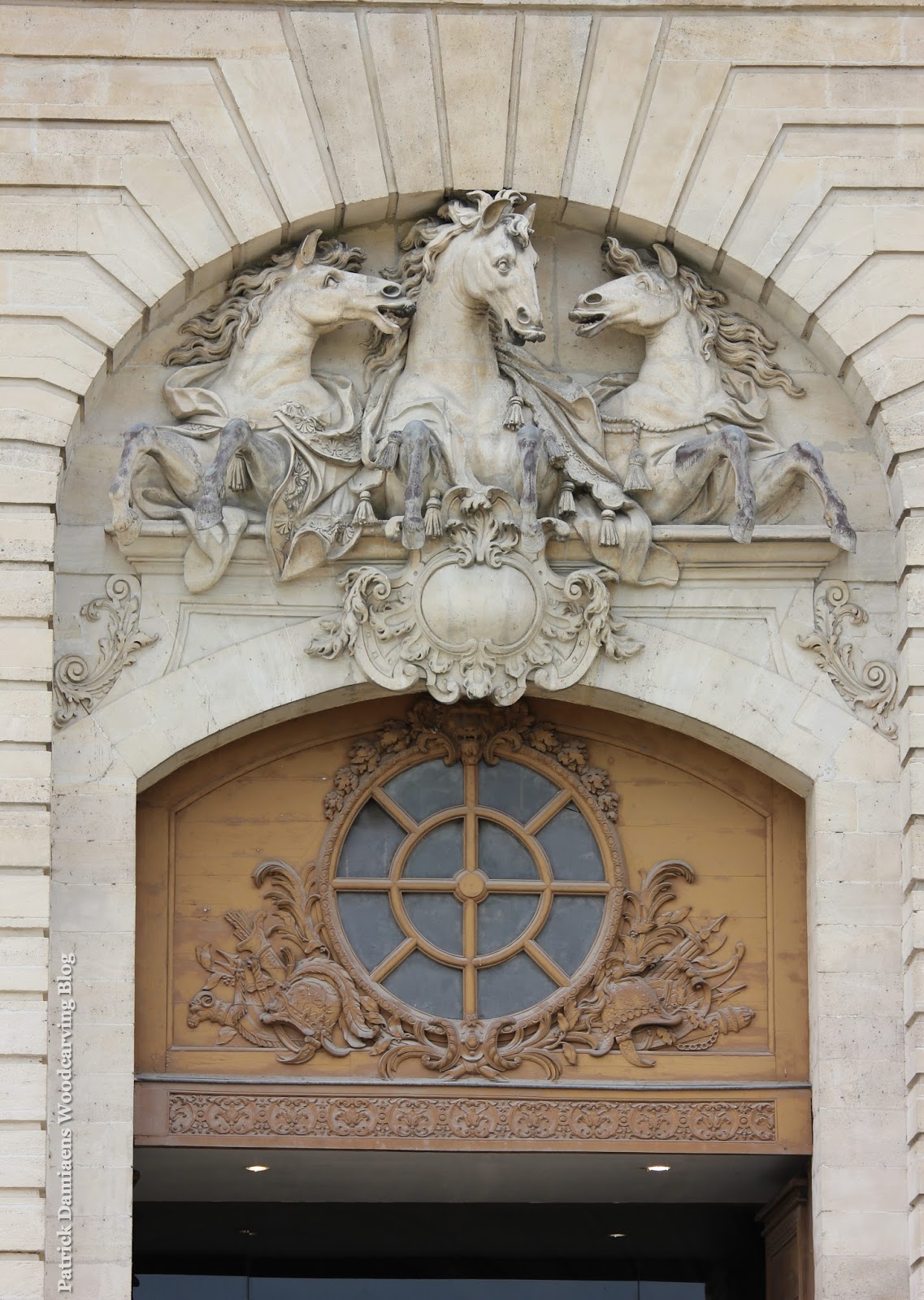 ORNAMENTAL WOODCARVER Patrick Damiaens: Fasces symbol as an ornament ...