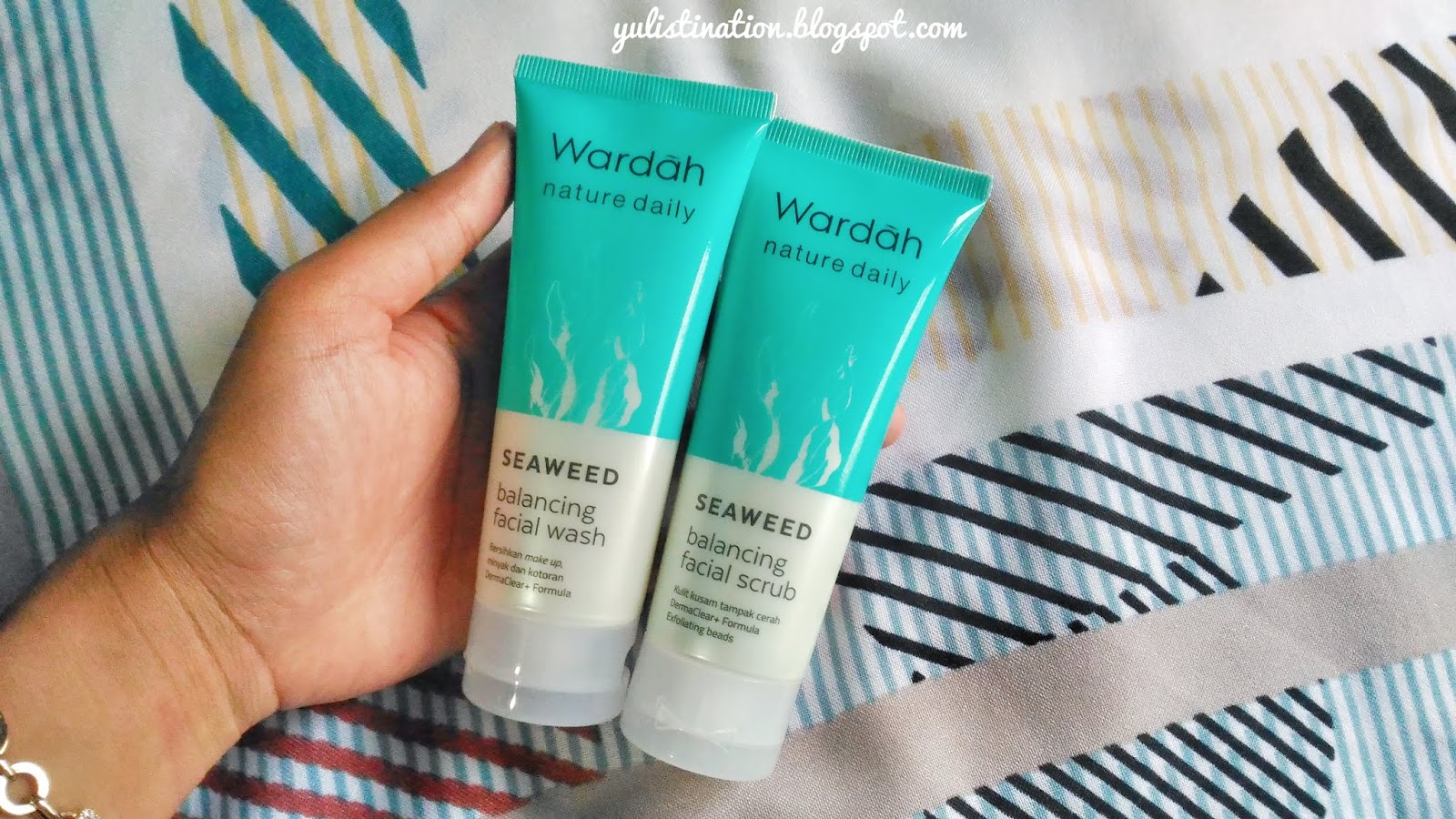 REVIEW : Wardah Nature Daily Seaweed Balancing Facial Wash & Facial ...