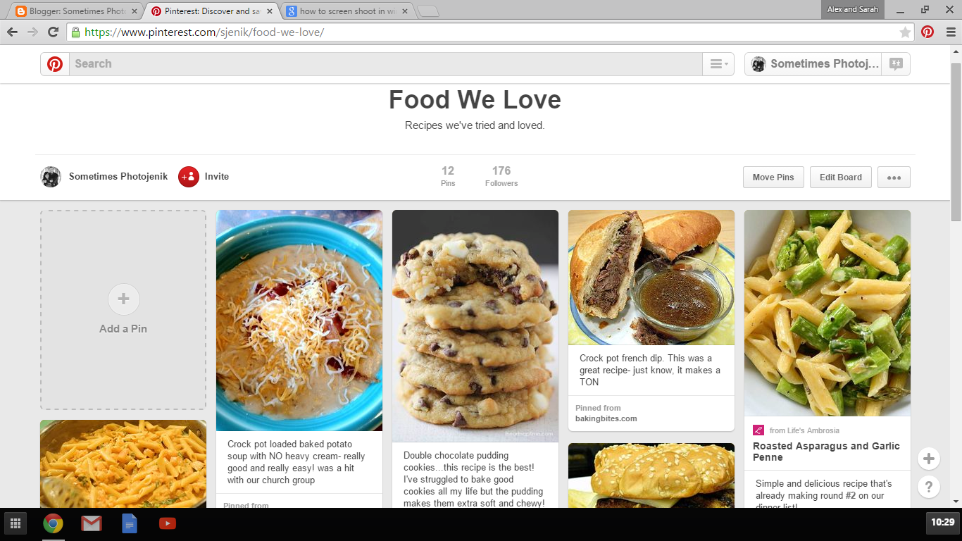 Sometimes Photojenik: Using Pinterest to Make Meal Planning Easier