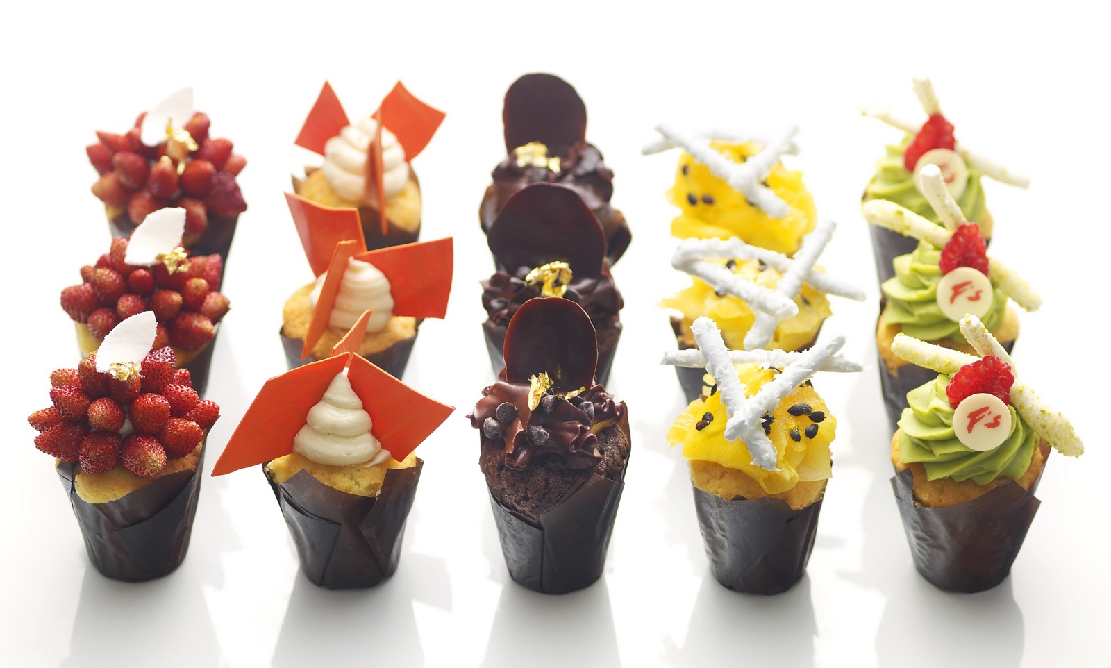 Beautiful, Elegant and Pricey French Cupcakes