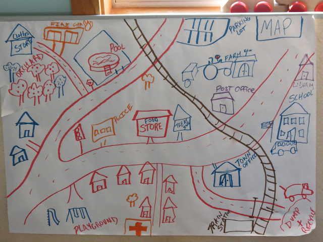 Growing Inch By Inch: Making our Map into a "Real" Town