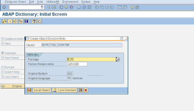 SAP TECH: Creating customized select-options