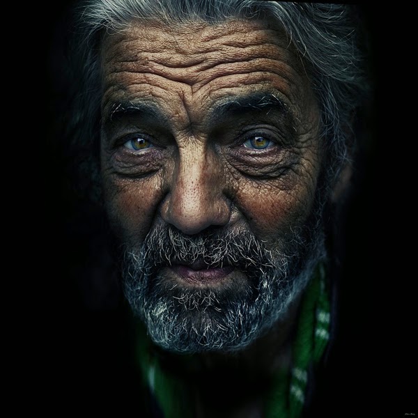 Wrinkled Face Photography by Andrey Zharov
