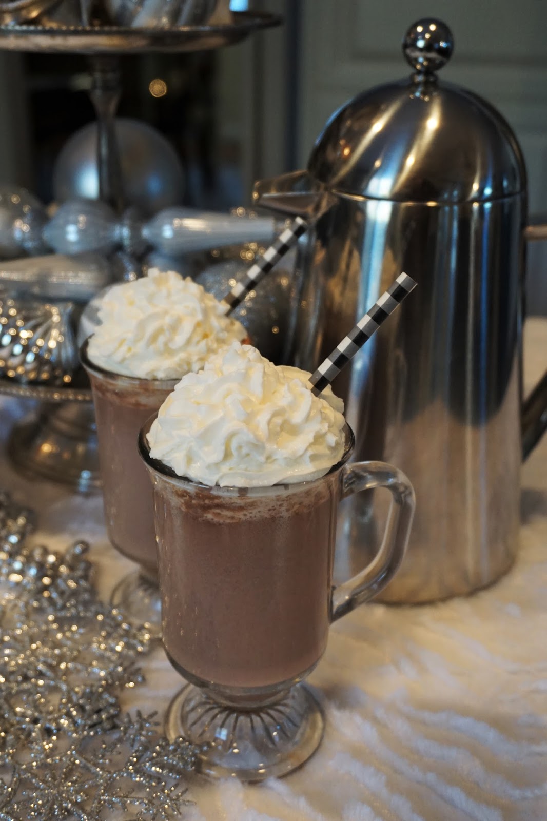 The Fine Living Muse : Hazelnut White Hot Chocolate