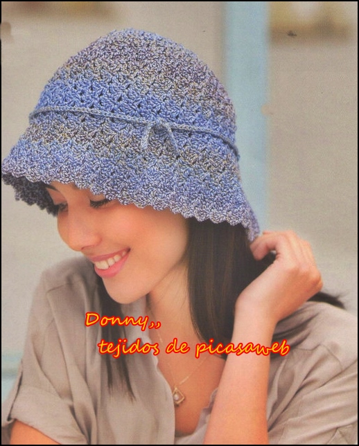 TEJIDOS A CROCHET - GANCHILLO - PATRONES: Crochet cap