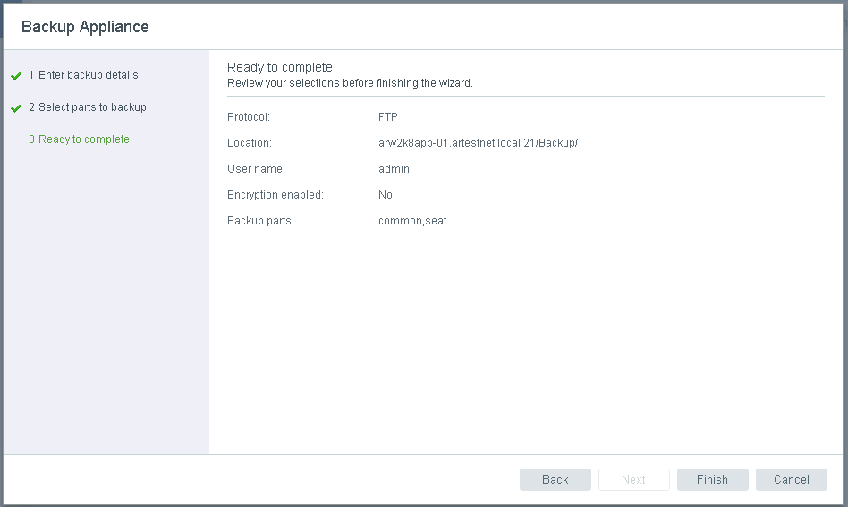 VMware VCSA 6.5 vCenter Backup and Restore process | TechCrumble
