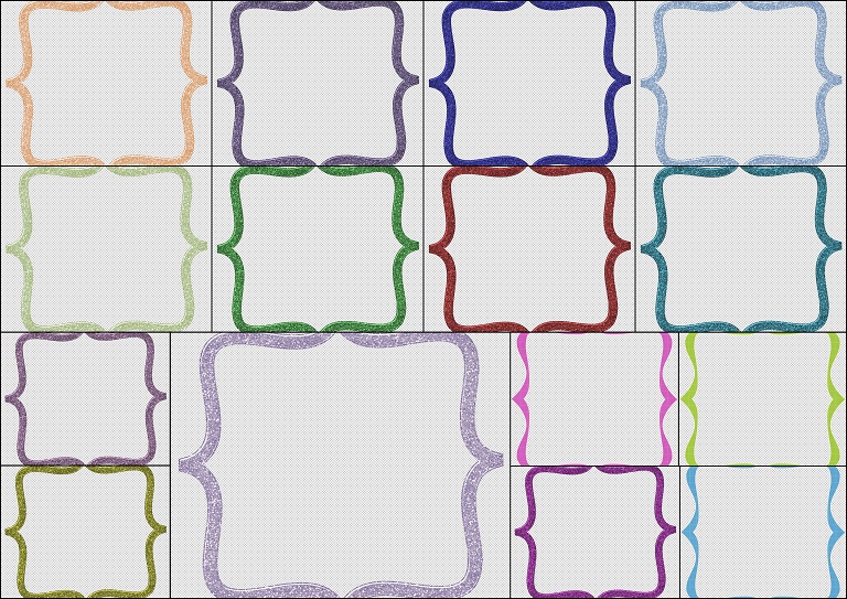 Nice Free Printable Frames, Borders, Labels or Toppers. | Oh My First ...