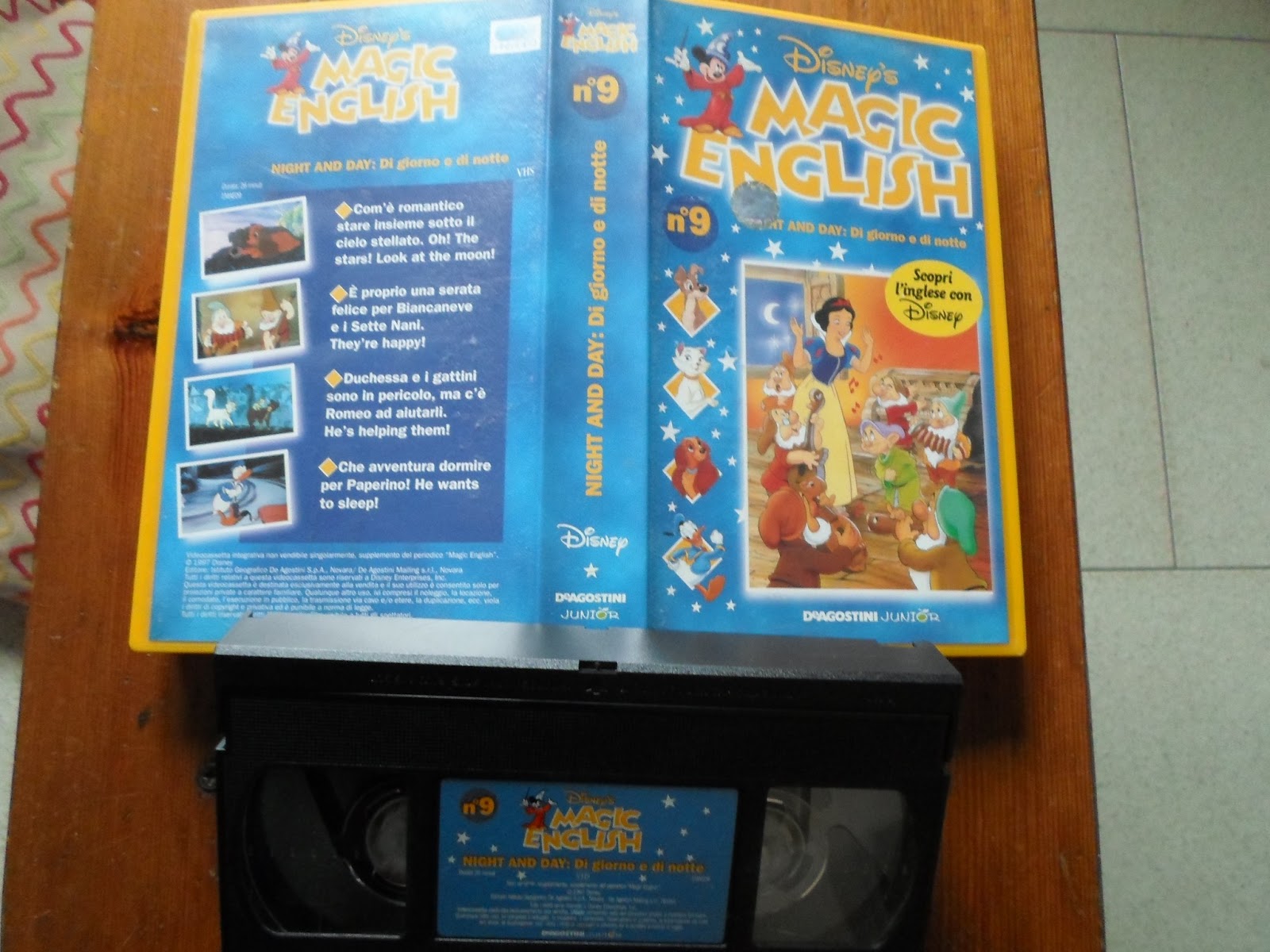 VHS Disney: IMMAGINI MAGIC ENGLISH