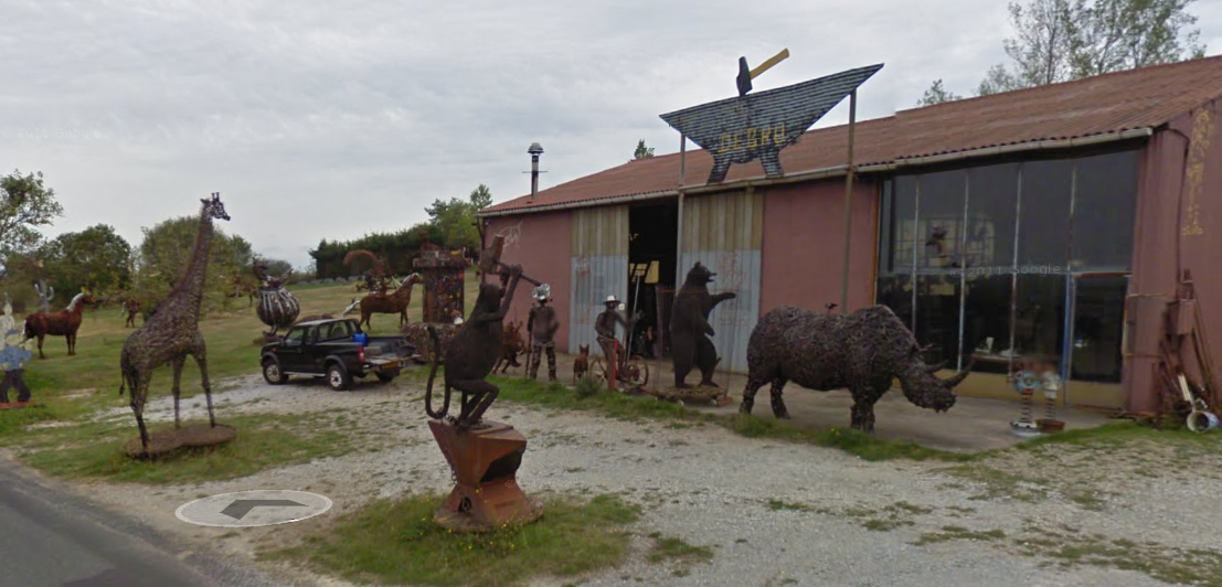 Outsider Environments Europe: André Debru, Les débris de Debru/The ...