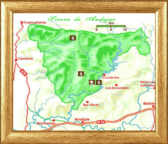 Espacios Naturales de Jaen: Prque Natural Sierra de Andujar