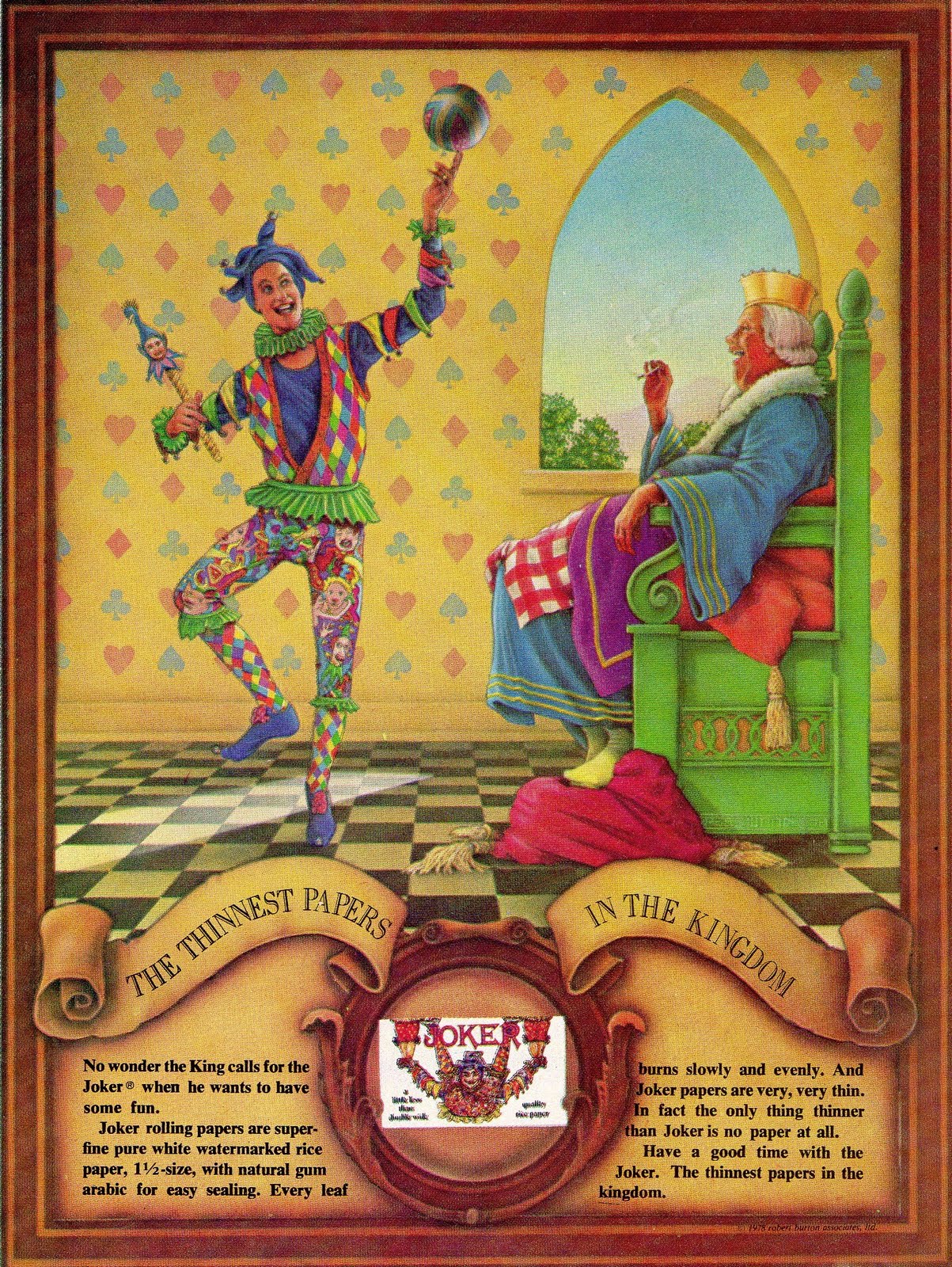 Toys For The Mind: Joker Rolling Papers