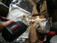 The Real Housewife of...San Diego!: Soldering Shell Bottles