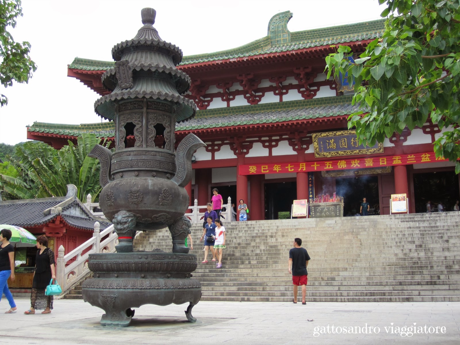 gattosandro viaggiatore - travel blog: Nanshan Temple (Sanya)