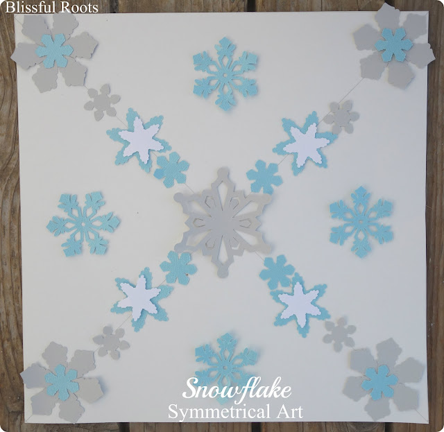 BLISSFUL ROOTS: Snowflake Symmetrical Art