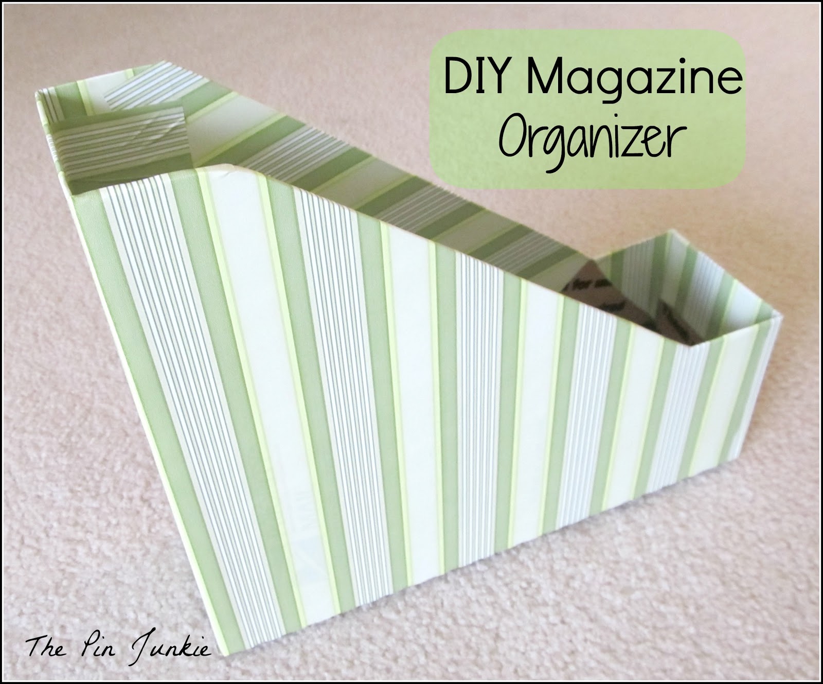 DIY Magazine Organizers