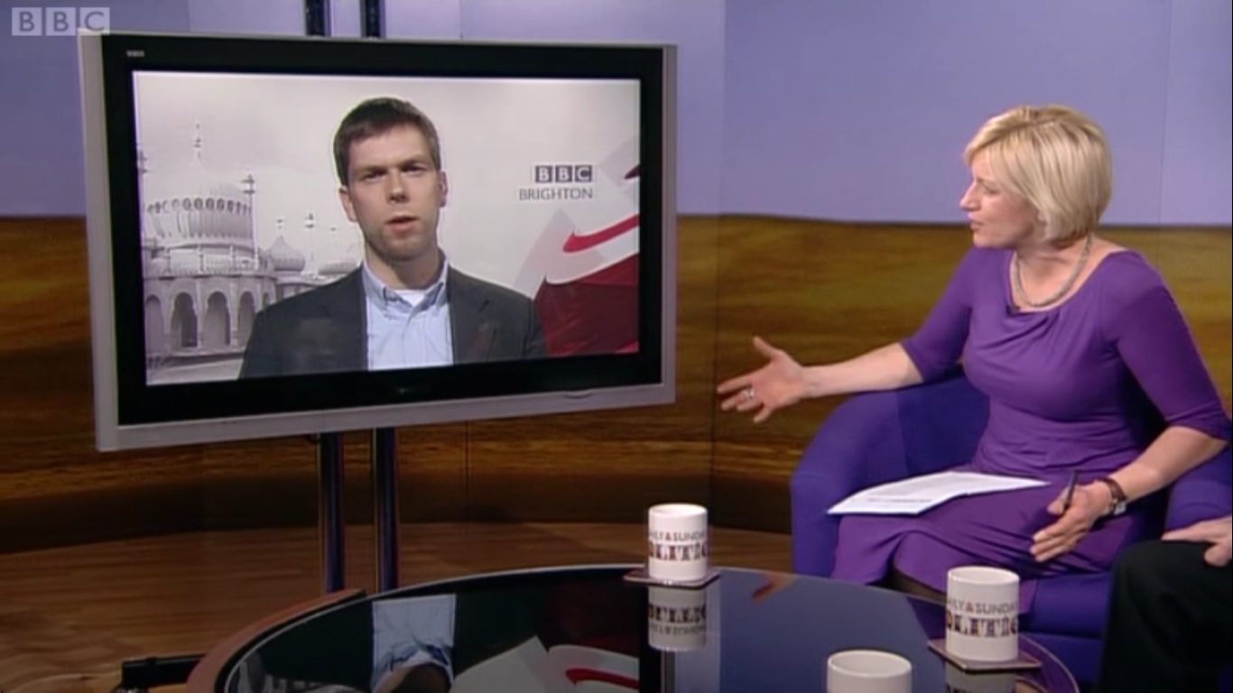 UK Regional News Caps: Natalie Graham - The Sunday Politics (South East)