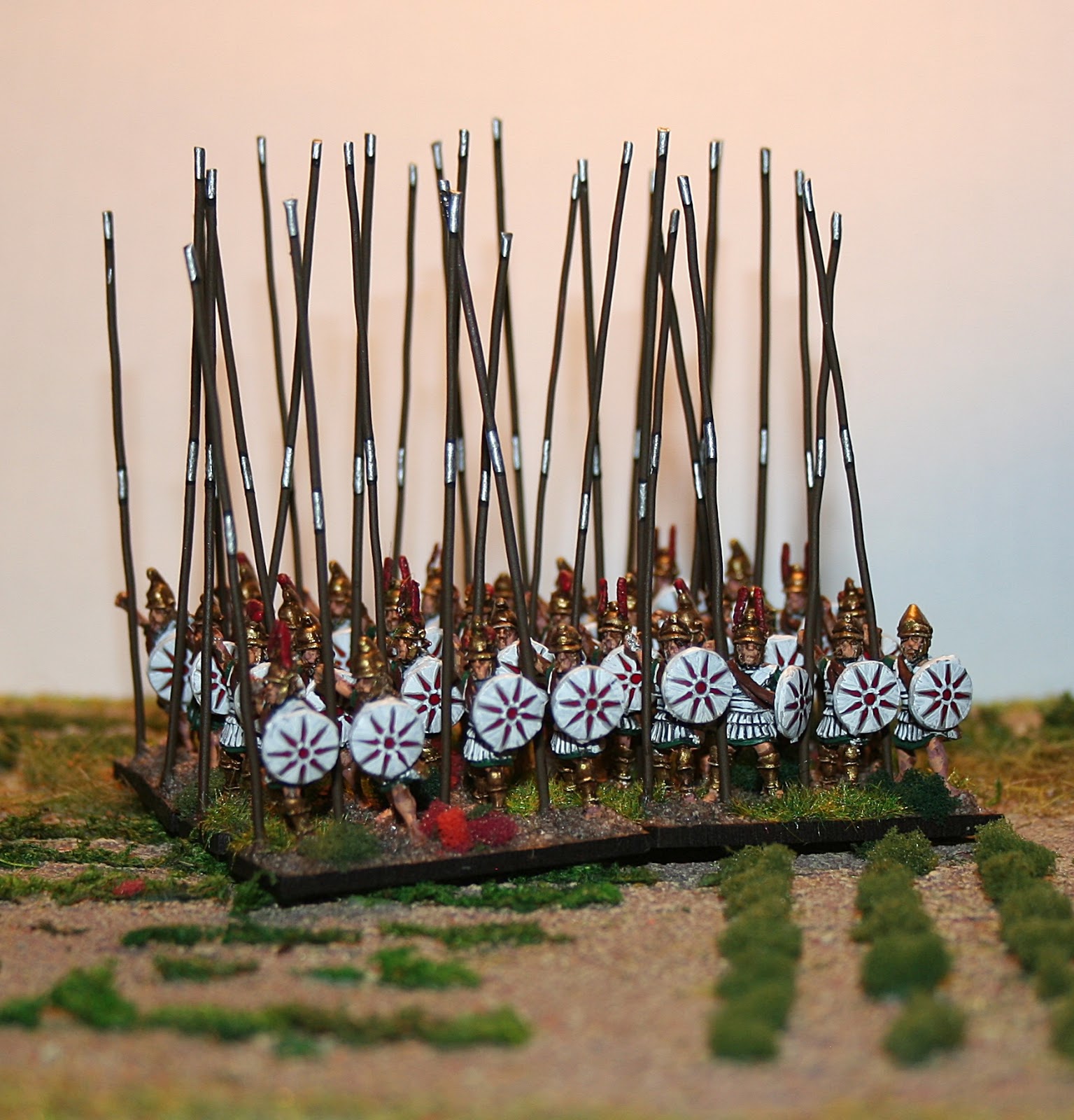 Macedonian Phalanx - basing done