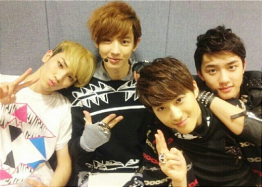 Relationship between EXO and SHINee~?