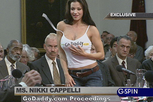 Best Cleavages in The World: Nikki Cappelli Godaddy Cleavage