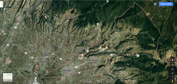 Mapas de Algunos Municipios del Estado de México.
