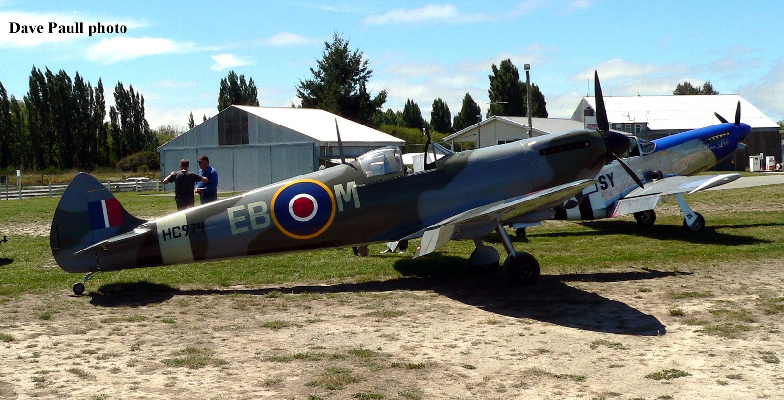 NZ Civil Aircraft: Supermarine Aircraft Spitfire Mk26B Replica ZK-MEB.
