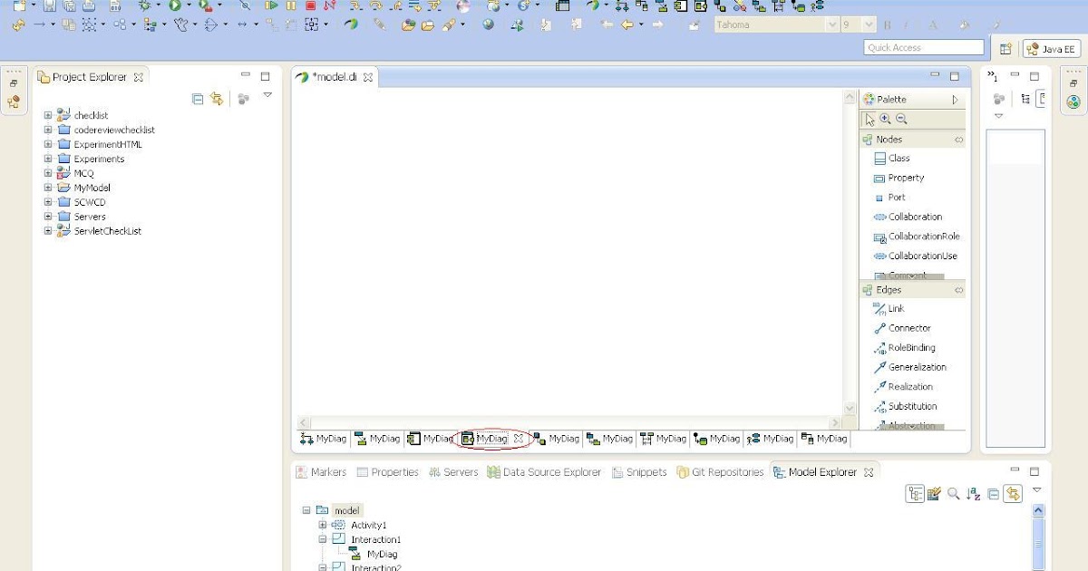 Papyrus : Eclipse UML modeling tool
