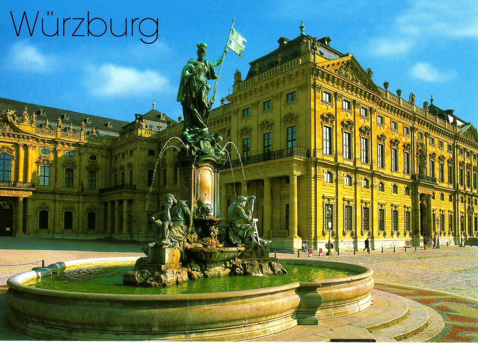 Moonlights UNESCO WHS Blog: Germany - Würzburg Residence with the Court ...