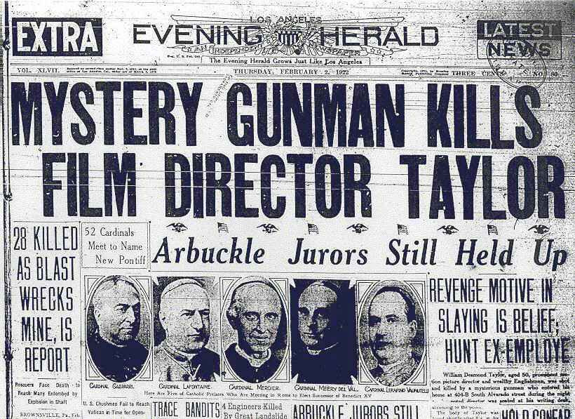 Ytatal: House 2. The murder of William Desmond Taylor.