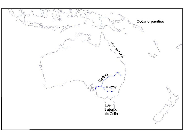 Los trabajos de Celia: Ríos y Lagos de Oceanía