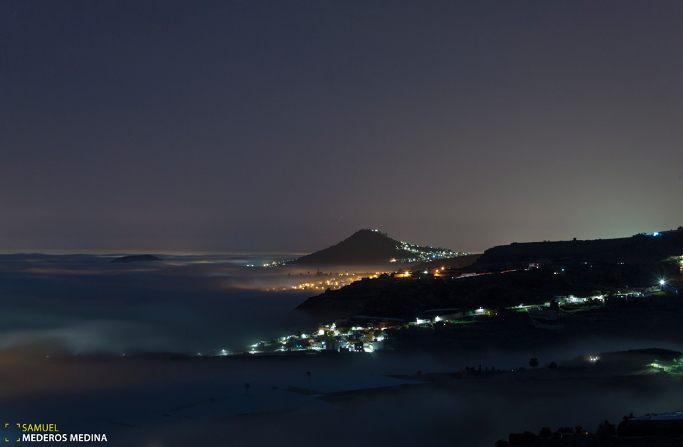 Samuel Mederos: La bruma recorre la costa norte de Gran Canaria
