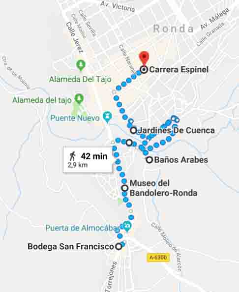 Recorrido de Ronda en un día