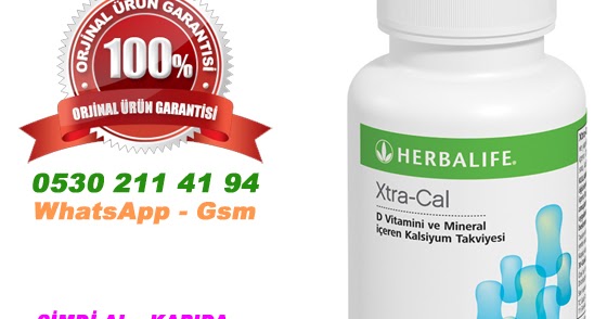 Xtra-Cal 90 Tablet - Herbalife Shake - Herbalife Bağımsız Üyesi