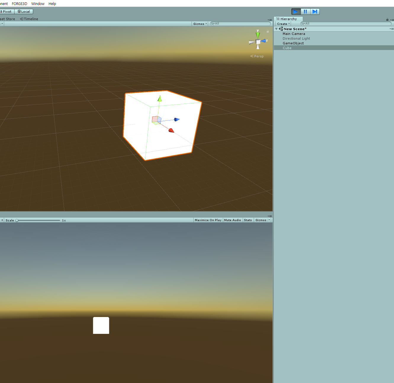 unity - Material Emission Sparkle 재질 빛 반짝거리기.