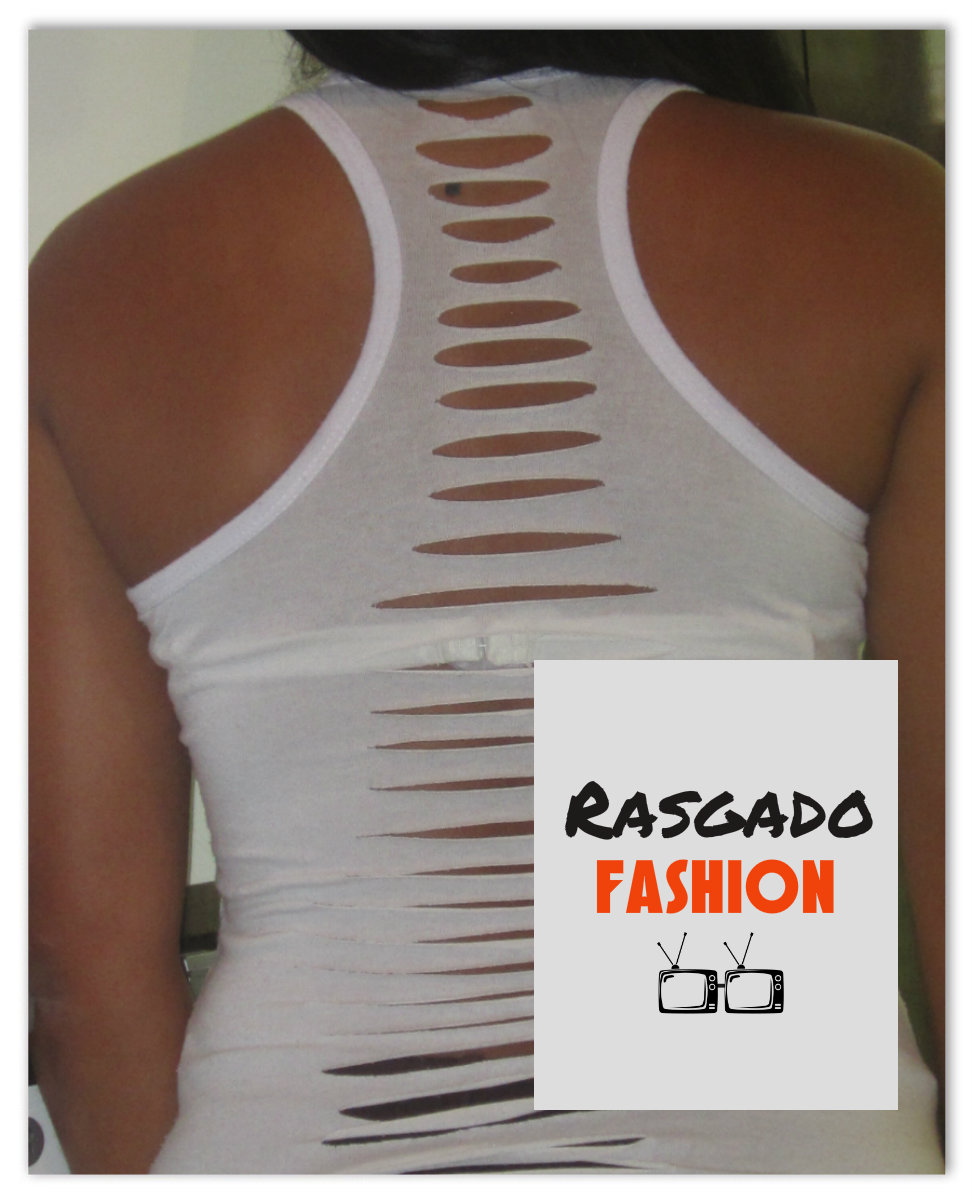 Essencia feminina: DIY-Rasgado fashion