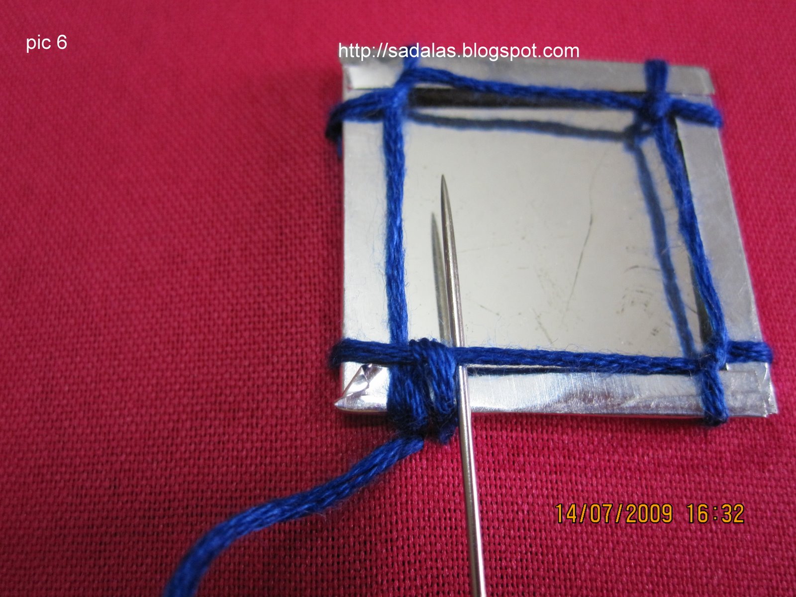 Sadala's Embroidery: Tutorial: Shisha work