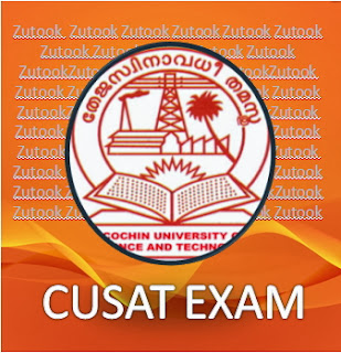 CUSAT 2015 Exam Dates | Notification | Pattern | Zutook