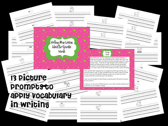 Sample's Superstars: Using Vocabulary to develop Young Writers! A ...