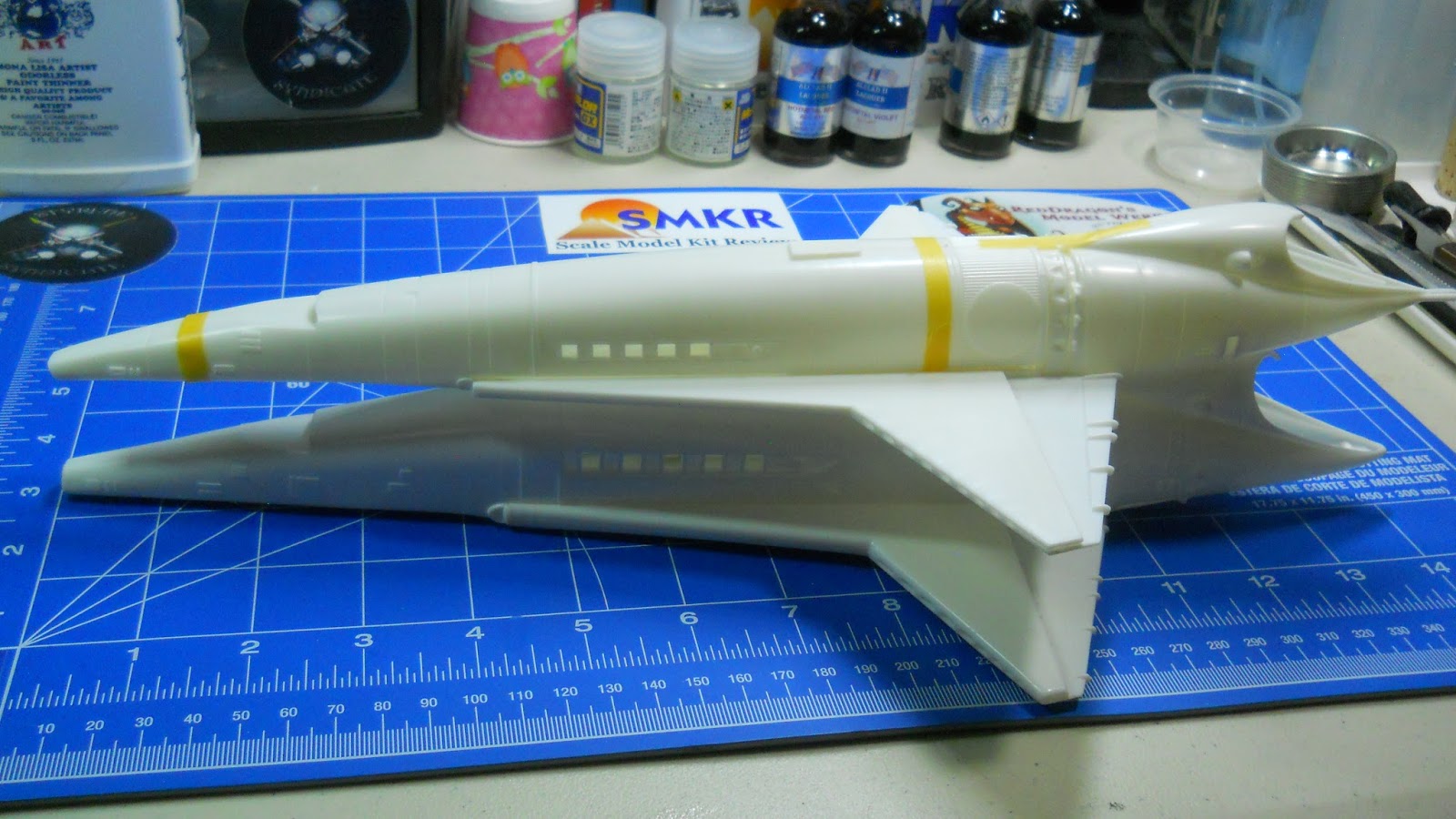 Scale Model Kit Review Blog (SMKR): Airfix Orion Spacecraft vs Moebius ...